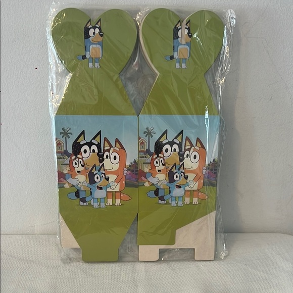 Bluey | Party Supplies | Bluey Set Of 2 Foldable Party Favor Boxes ...